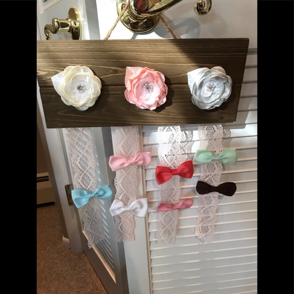 Other | Custom Made Girls Bow Holder | Poshmark